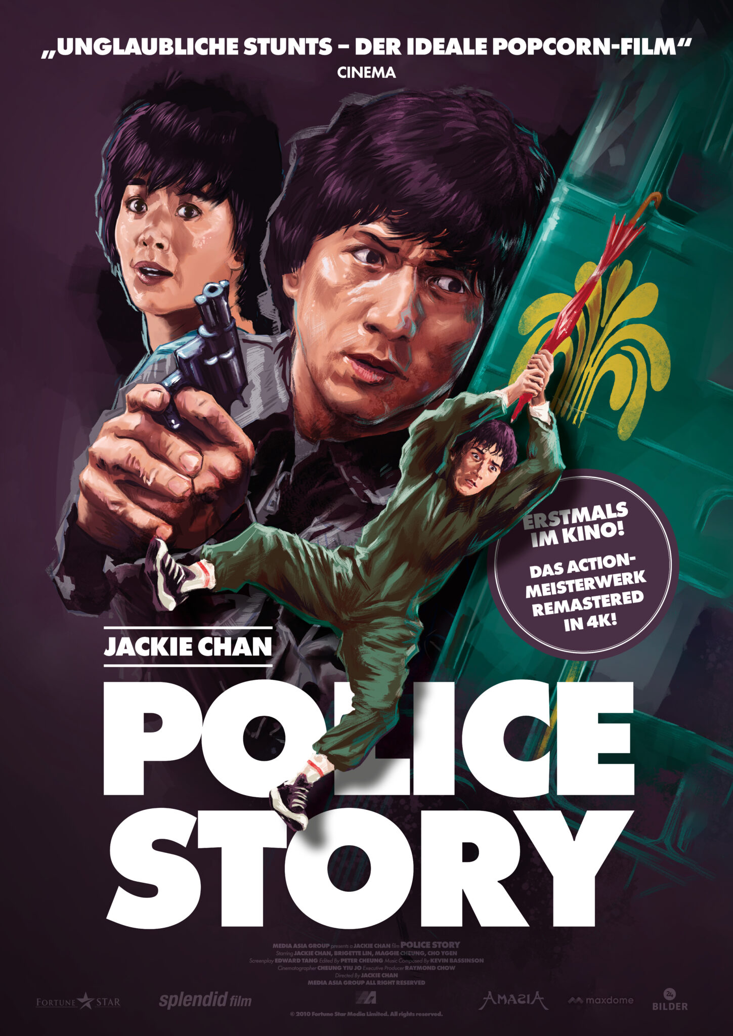 Jackie Chans POLICE STORY in 4K deutschlandweit im Kino - Gewinnt Freikarten! - Jackie Chan ...